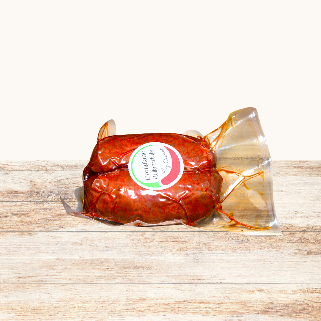 Nduja di Spilinga - Crespone - L'Artigiano della nduja - 380g/450g ...